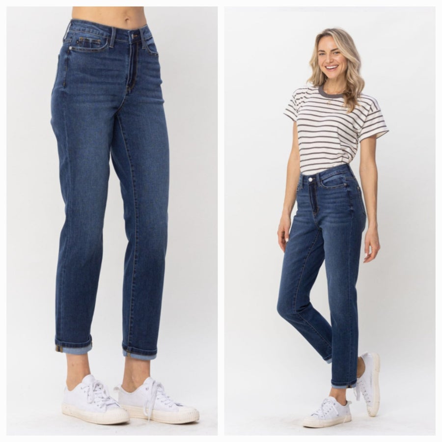 Judy Blue Leading Lady Boyfriend Jean – Blessings Boutique St Joe
